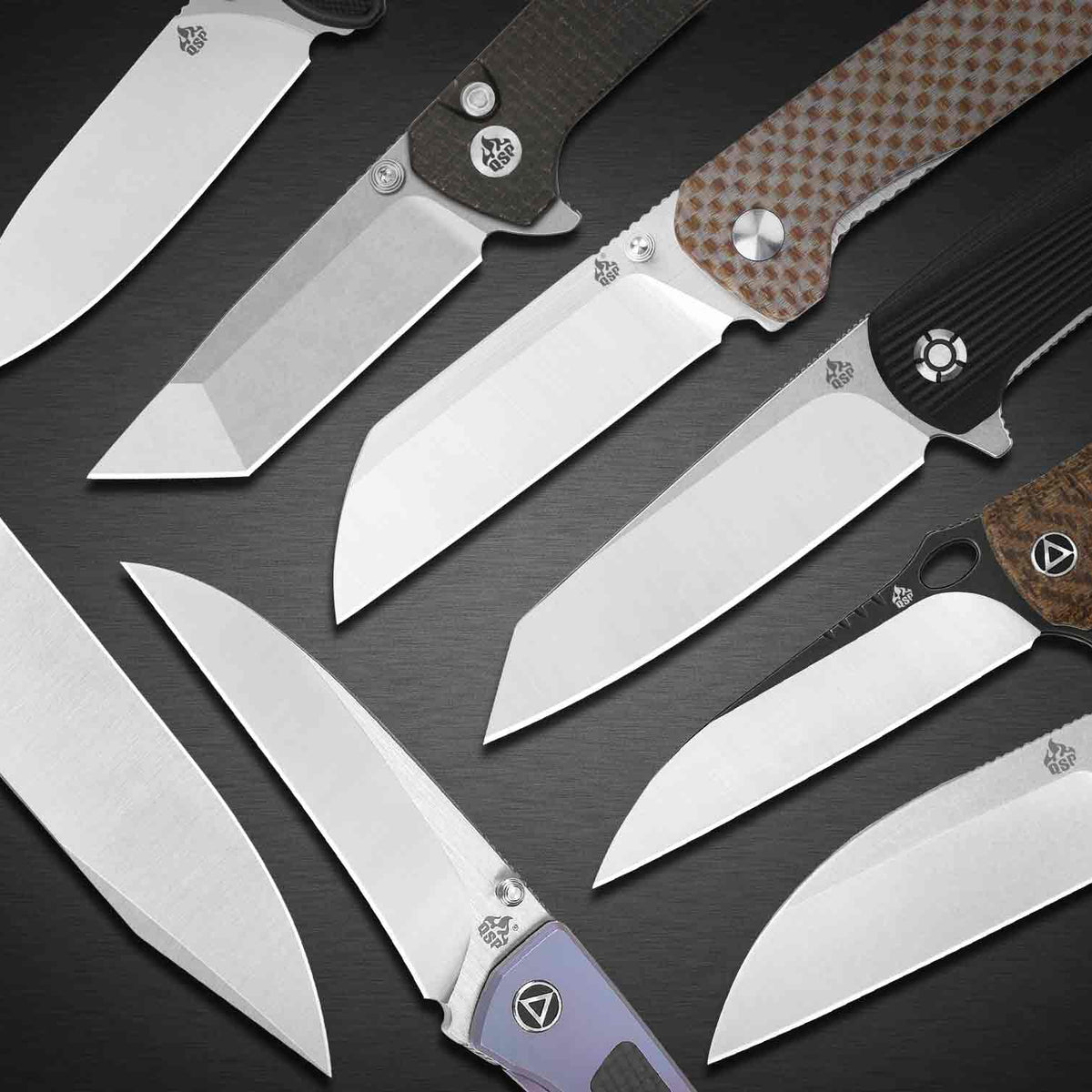 Knife Blade Shapes Explained: Which One is Right for You? – QSP KNIFE